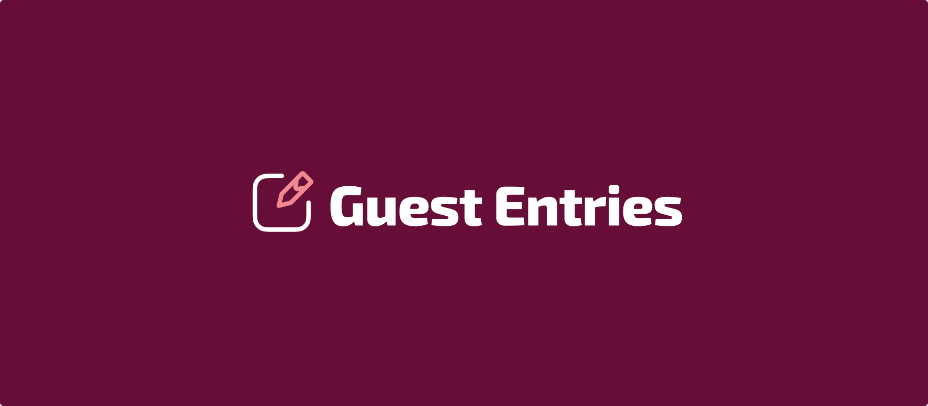 Introduction - Guest Entries Documentation